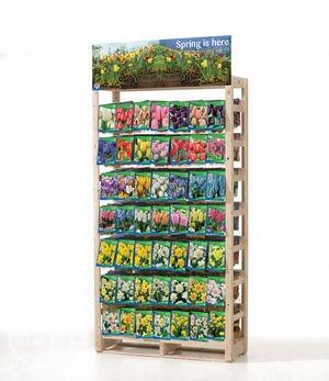 Retail Deer Resistant Bulbs Display (350 Packages)